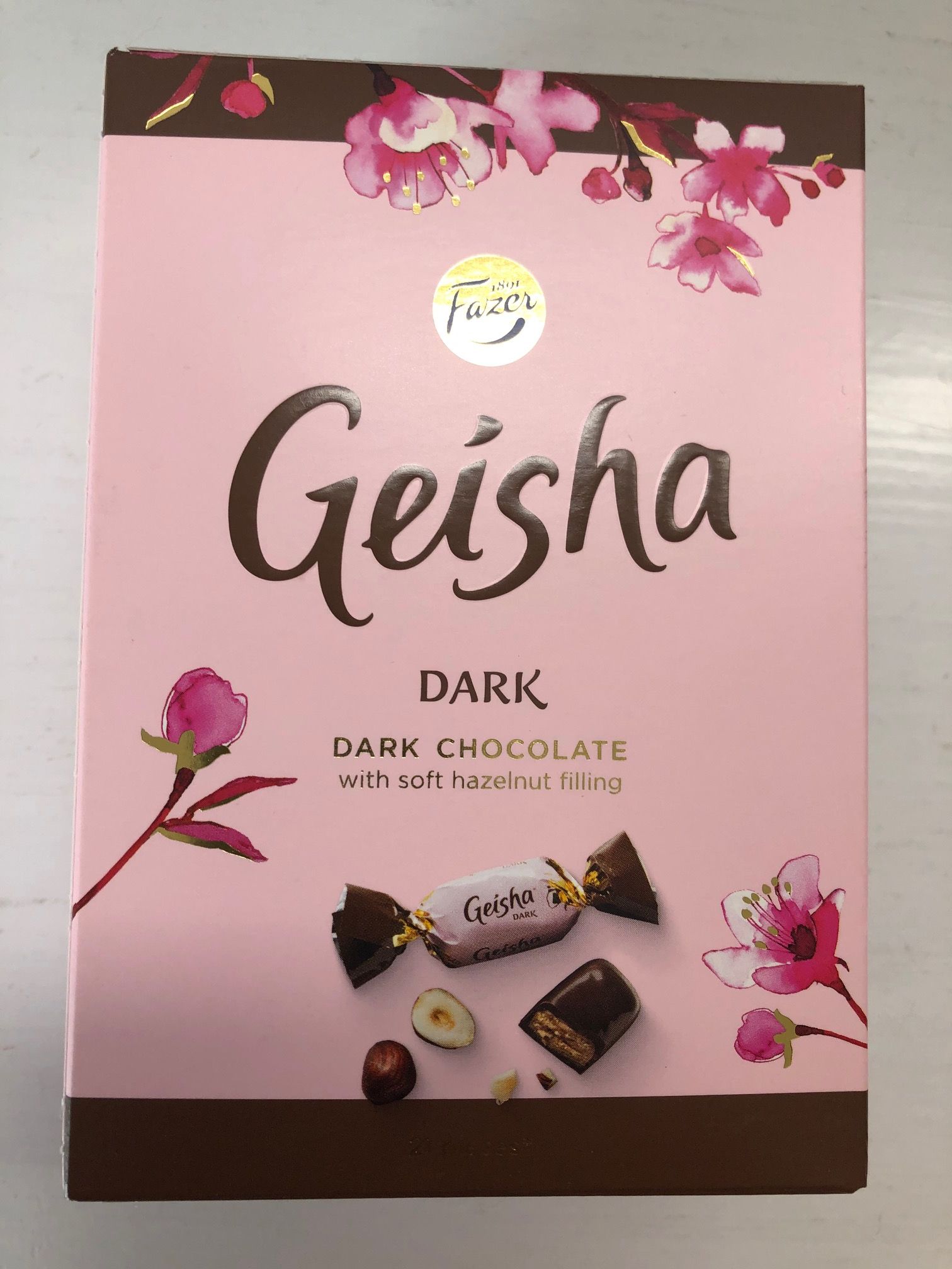 Geisha Dark Chocolate with Soft Hazelnut Filling – Wooden Spoon