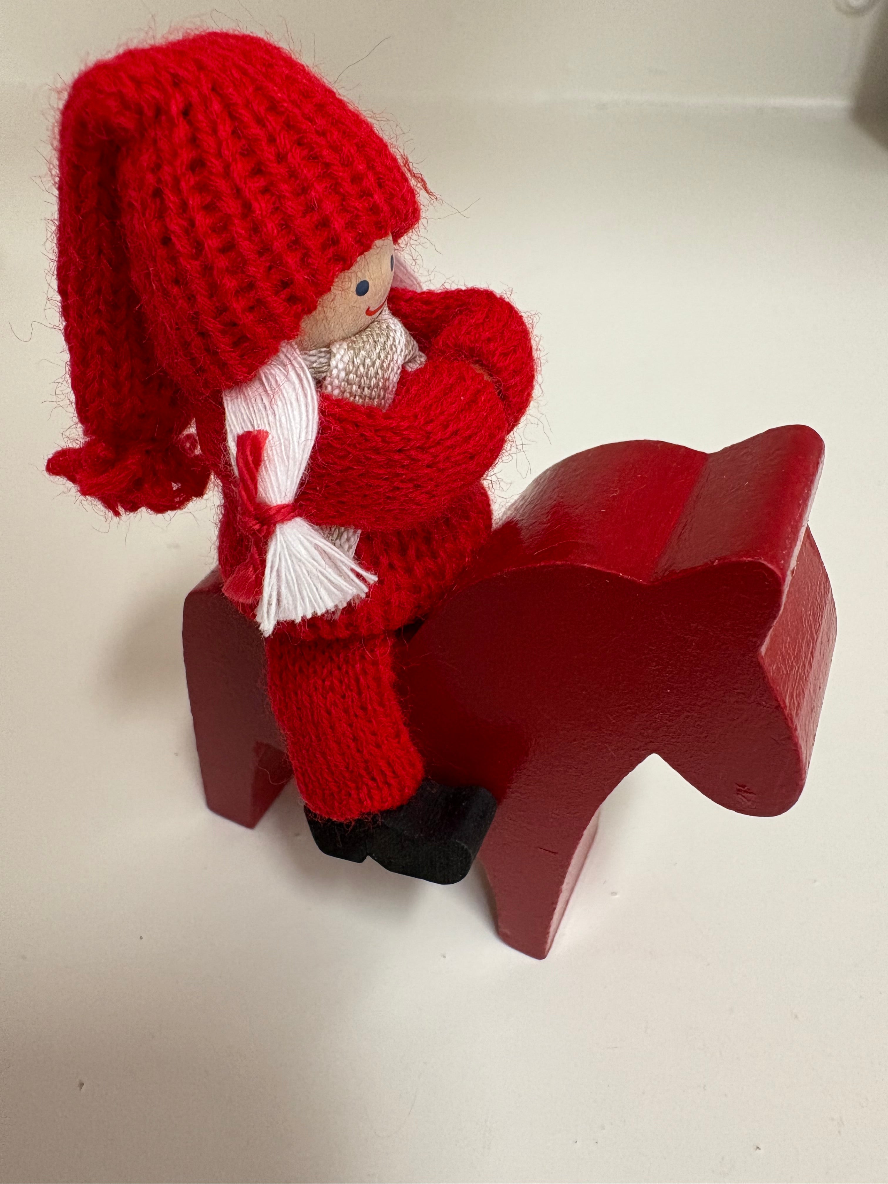 Female Tomte on Dala – Wooden Spoon